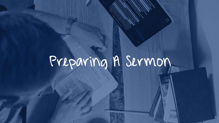 Preparing A Sermon – grantedwardsauthor.com